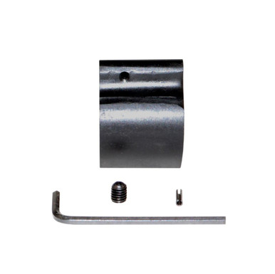 Low Profile Gas Block for AR-10 Standard Barrels 0.936”, Black Steel