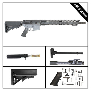 AR-15 .458 SOCOM "FIRST ACT" 16-INCH RIFLE FULL BUILD KIT