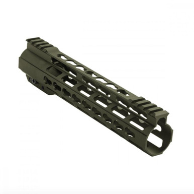 AR-15 Ultra Light Rail System 10" Inch - Cerakote OD Green