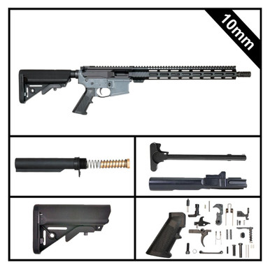 AR-15 10MM "SHADOWFANG" 16-INCH RIFLE FULL BUILD KIT
