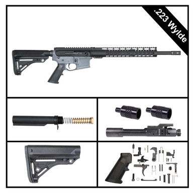 AR-15 .223 WYLDE SIDE PIECE 16-INCH RIFLE FULL BUILD KIT