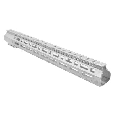 AR-10/LR-308 M-Lok 18" D-Cut Handguard Rail System - RAW - Made in USA