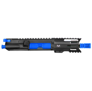 AR-15 5.56 NATO 5'' PISTOL - FORGED UPPER WITH 4'' HANDGUARD BLUE FLAME