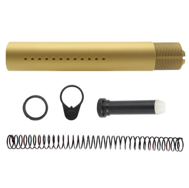 Buy Gold Pistol Buffer Tube Kit | MCS Gearup