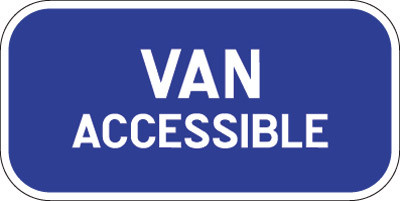 R7-8B VAN ACCESSIBLE SIGN - Sierra Safety