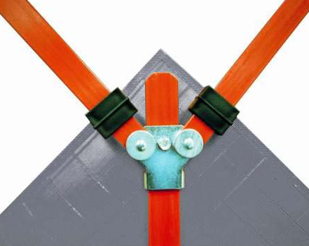48" BRACE WITH FLAGS (NO CLAMP) - Sierra Safety