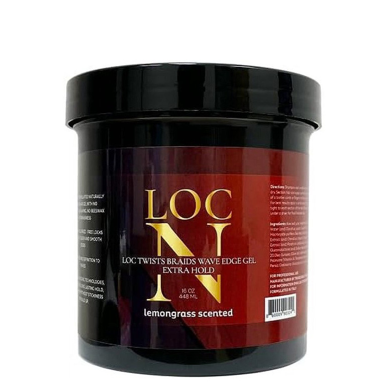 LOC N Twists Braids Wave Edge Gel Extra Hold - Lemongrass