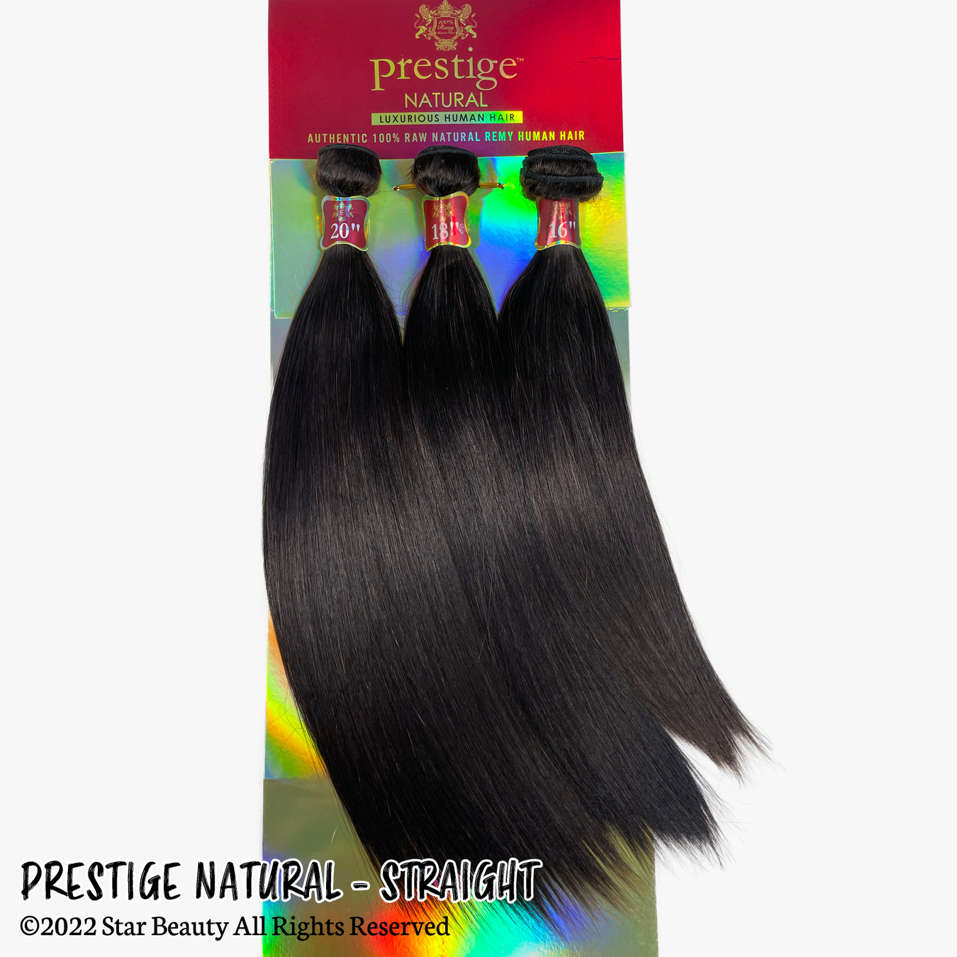 Janet Collection 16A PRESTIGE 100% Human Hair Weave Multi Pack