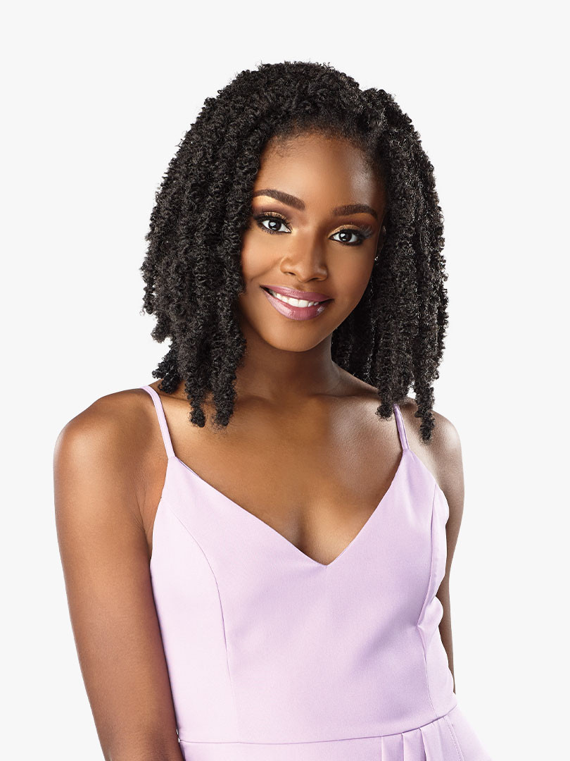 Sensationnel Lulutress 3X Pre-Looped Crochet Butterfly Locs Bob 8" 10" 12"