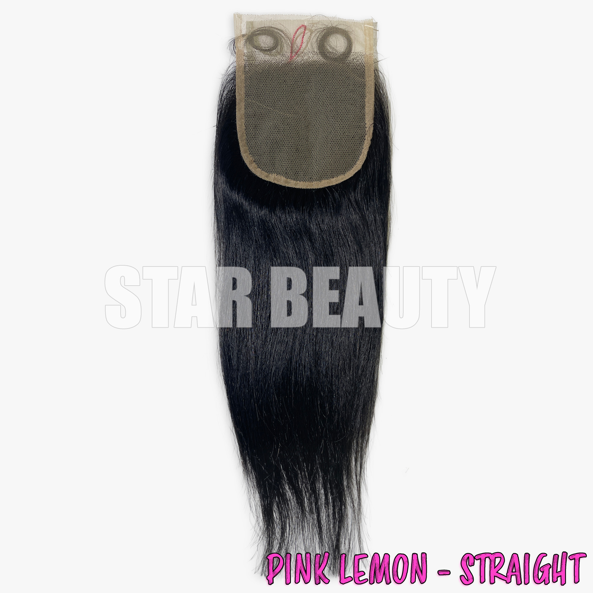 13A Pink Lemon 4X4 HD Full Lace Closure - Straight