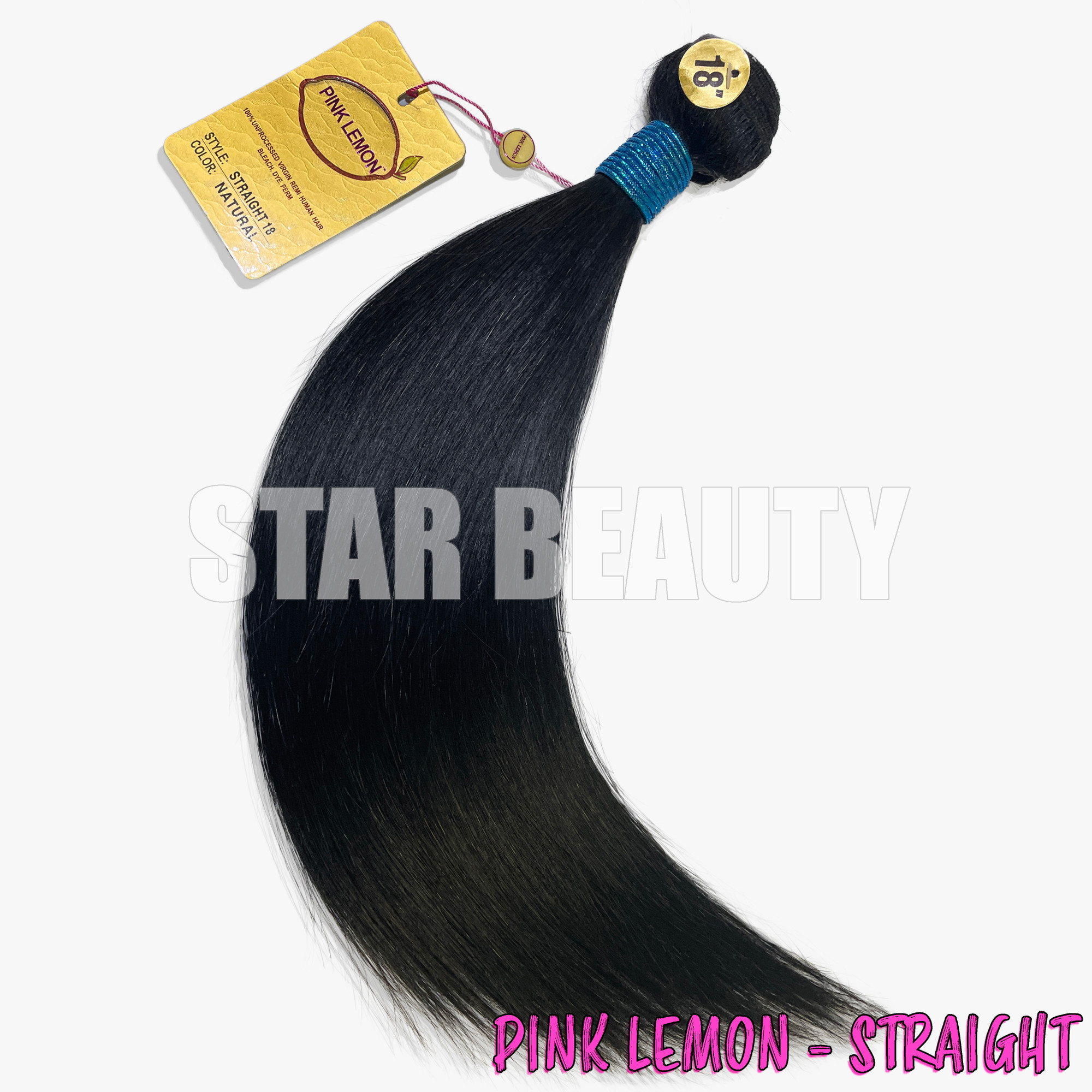 13A Pink Lemon Brazilian Single Bundle - Straight