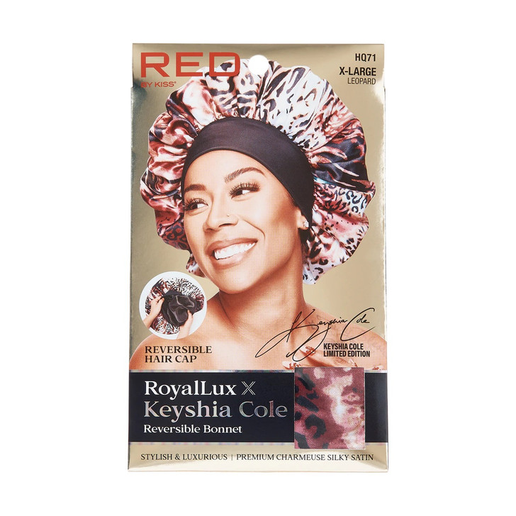 RED by Kiss Keyshia Cole X RoyalLux Reversible Bonnet