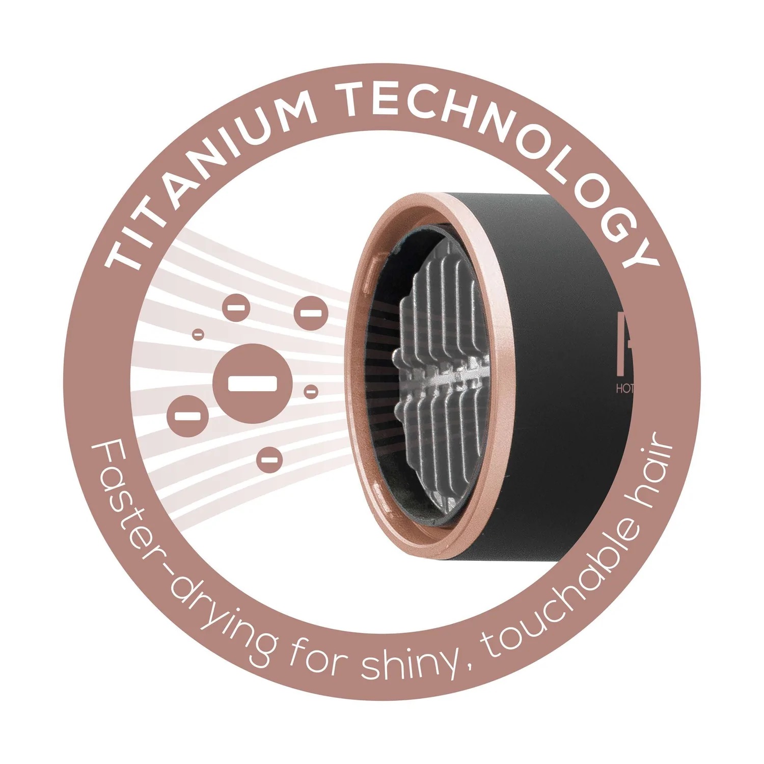 Annie Hot And Hotter Titanium Turbo 3000 Hair Dryer