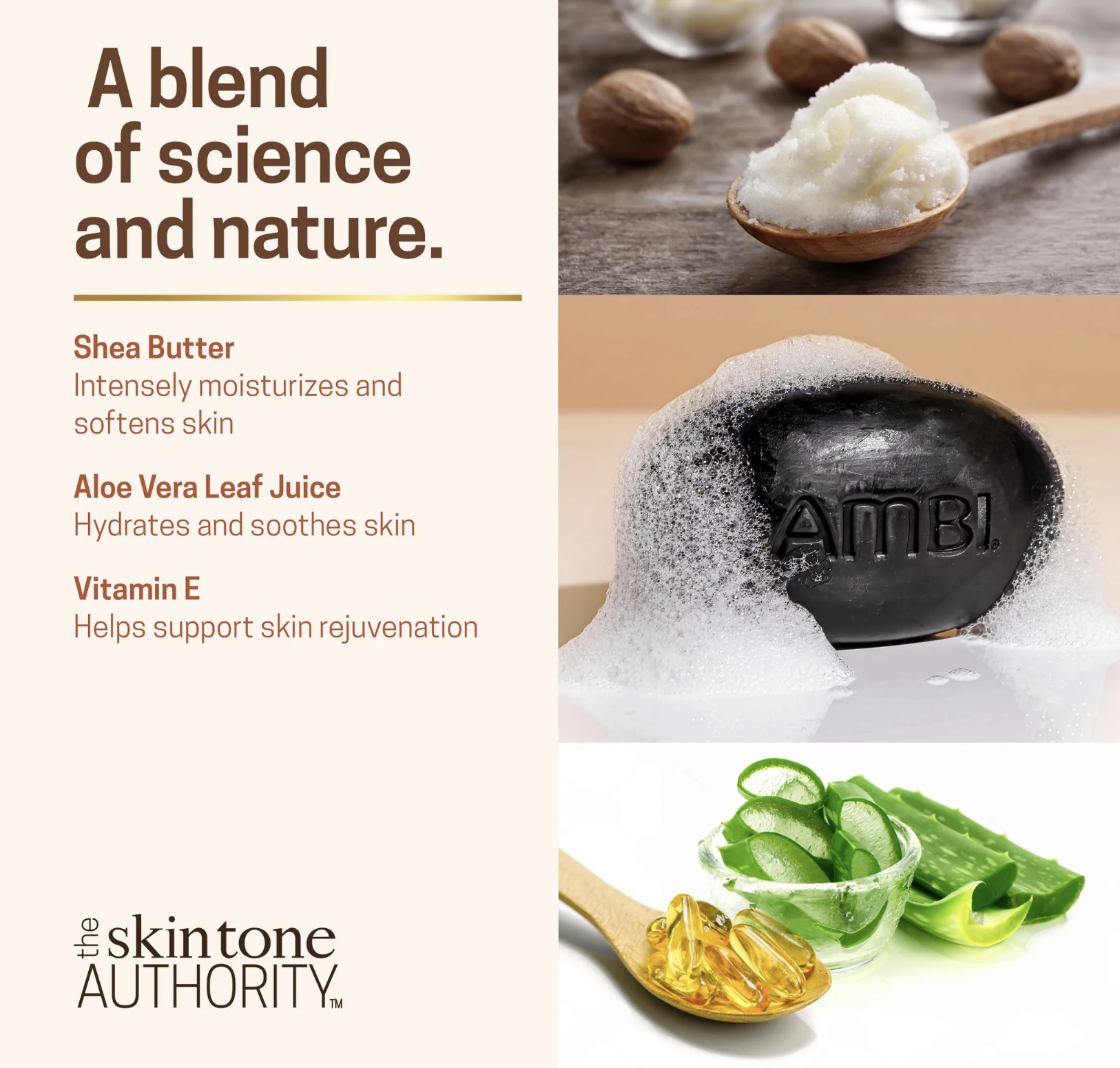 Ambi Black Soap Bar with Shea Butter