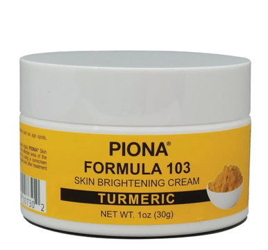 PIONA Formula 103 Skin Brightening Cream - Turmeric (1 oz)