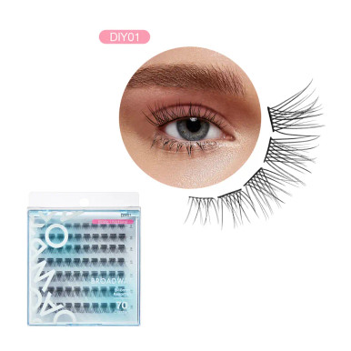 BROADWAY DIY Cluster Lashes - Customizable Lash Extensions (70-140pcs)