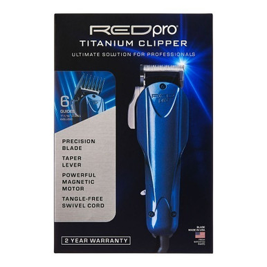 Red Pro Titanium Clipper