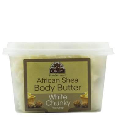 OKAY Shea Butter White Chunky Deep Moisturizing (10oz)