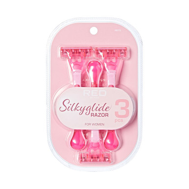 Red Silky Glide Razor (3pcs)
