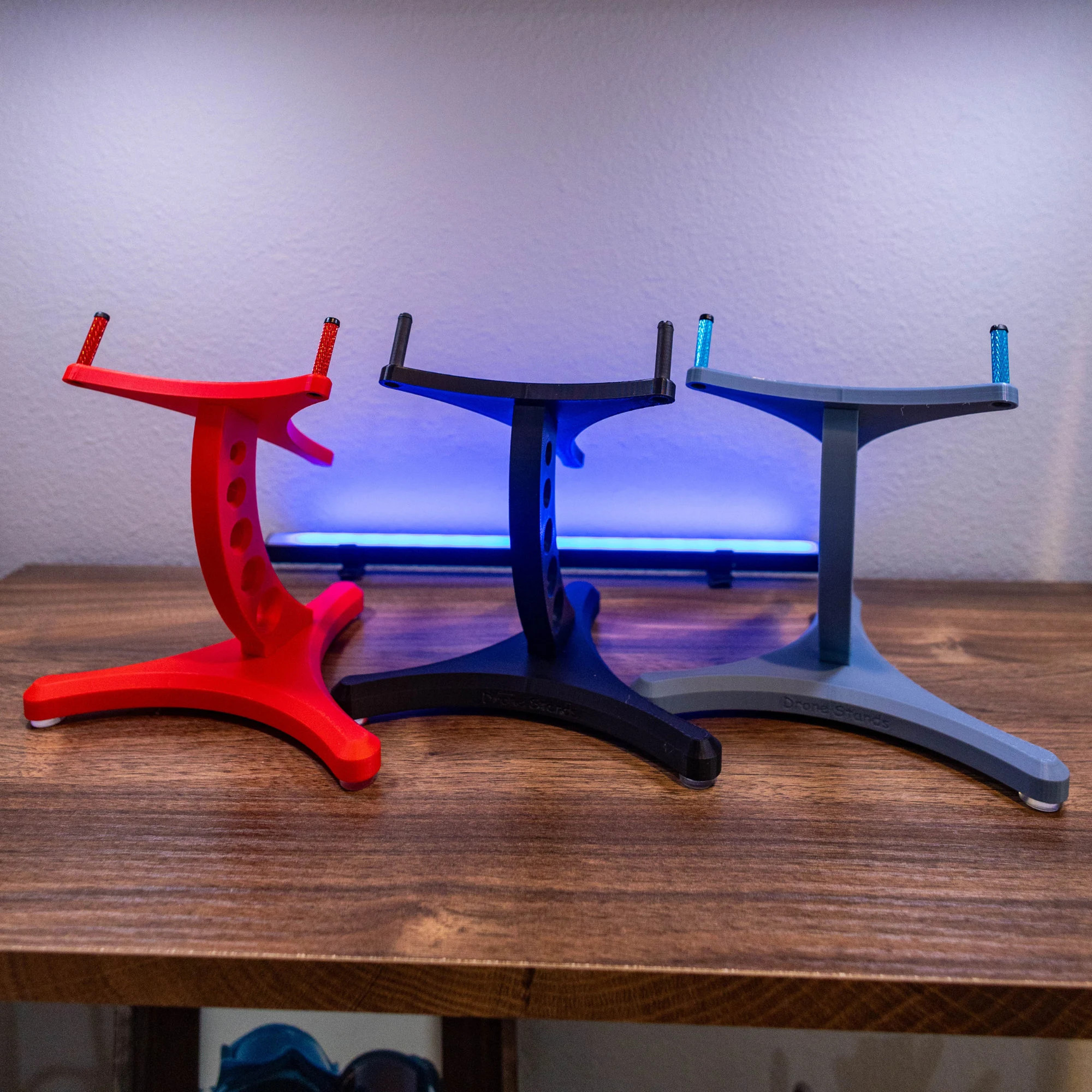 Custom FPV Drone Display Stand - Sleek, Futuristic Showcase