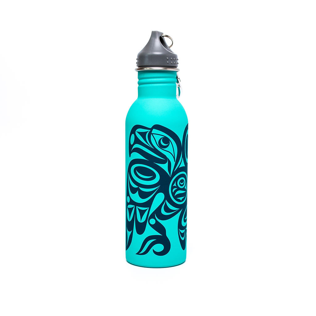 Matte Water Bottles - Indigenous Designed - Native Northwest