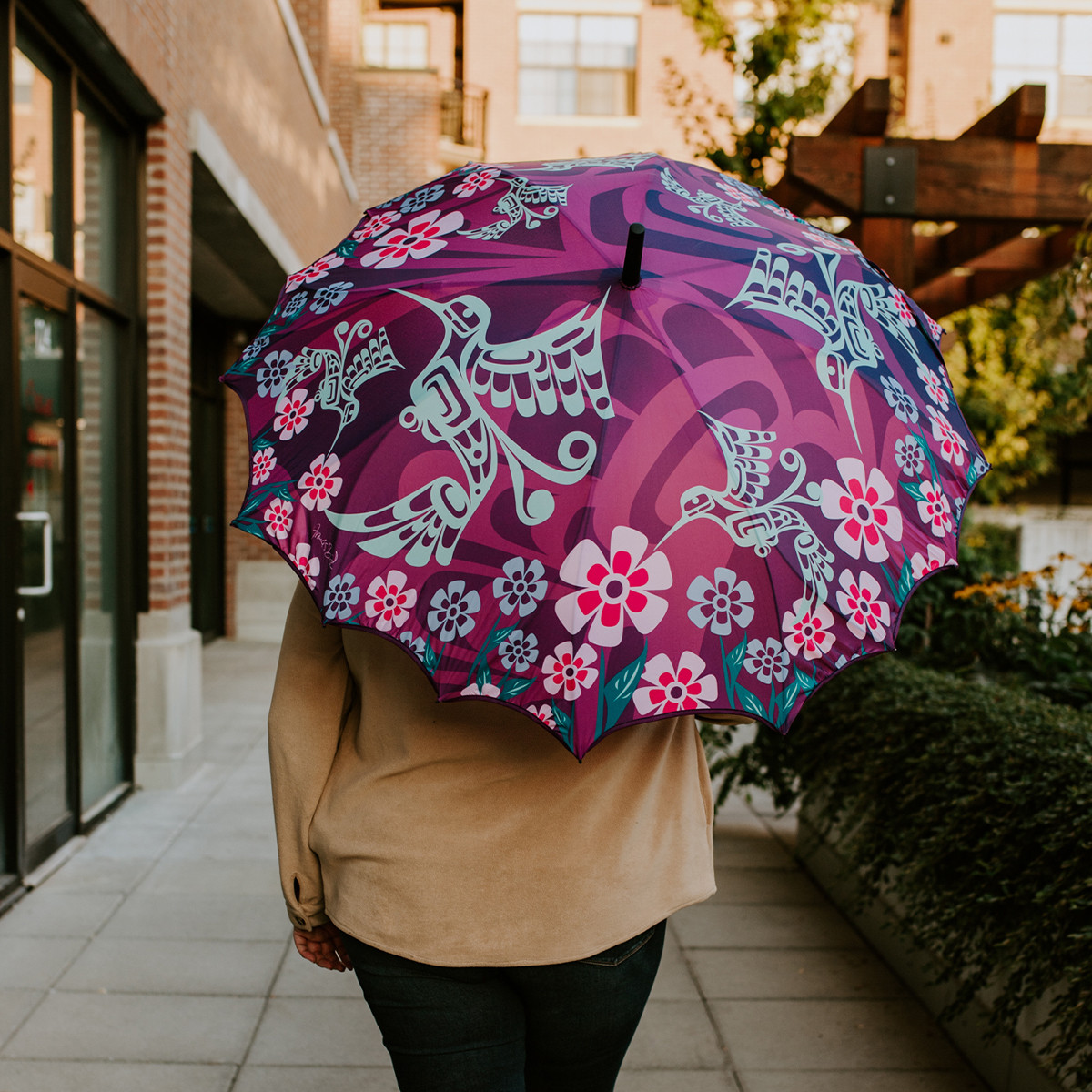 Pacific Umbrella - Hummingbird, Francis Dick, Kwakwaka'wakw | Native ...