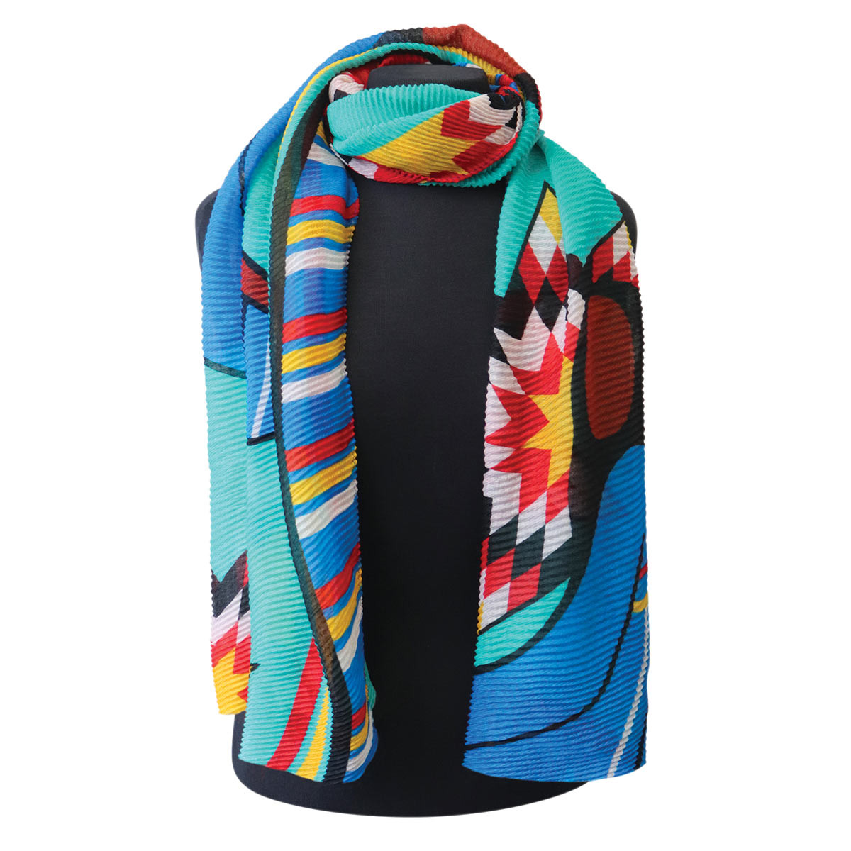 Eco Scarf - Her Ribbon Dress, Sharifah Marsden, Anishinaabe | Native ...