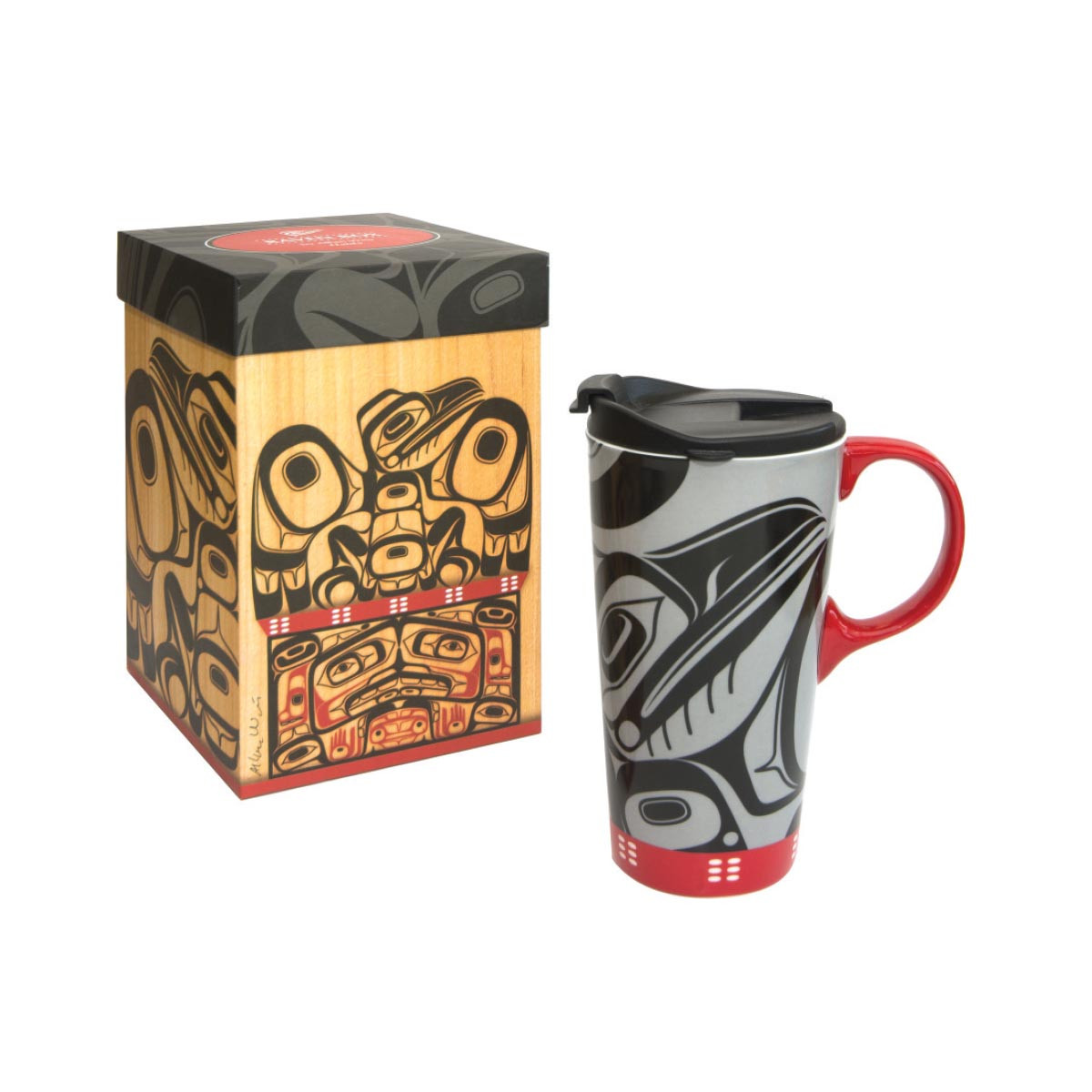 Perfect Mug - Raven Box, Allan Weir, Haida | Native Northwest