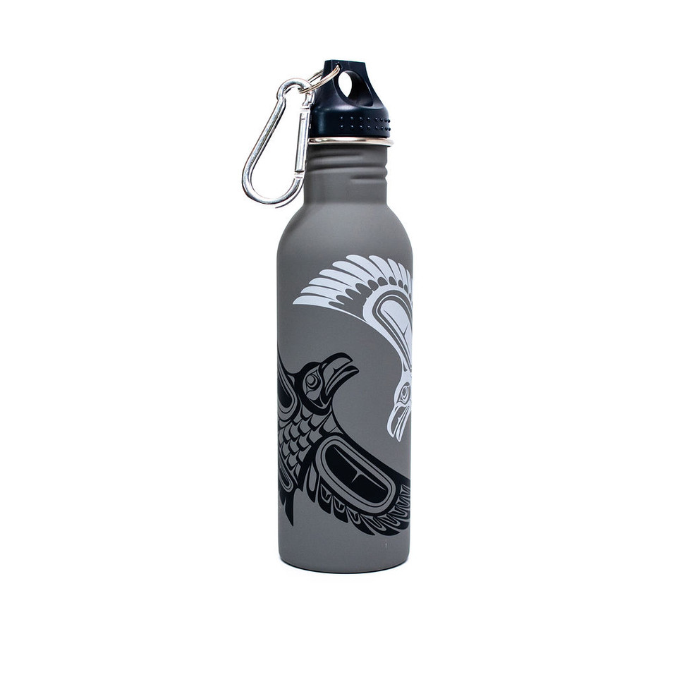 Matte Water Bottles - Indigenous Designed - Native Northwest