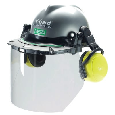 V-Gard Visor Frames, 3-Point, Gray - PCG Safety