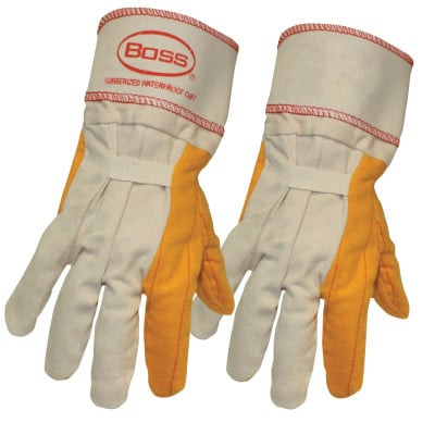 Gauntlet Cuff Chore Gloves, Safety Cuff, Large - PCG Safety
