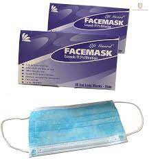 Procedural mask medical grade blue EXCEEDS 99.5% BFE 50 per box - PCG ...