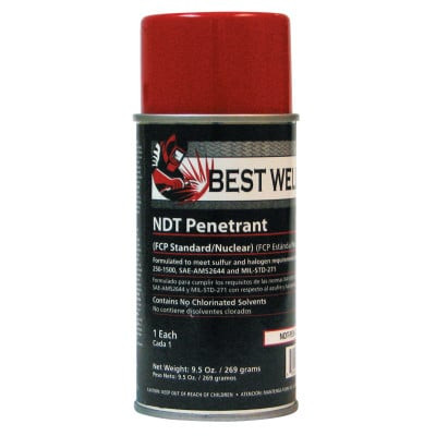 NDT Fault Check Penetrant, Liquid Spray - PCG Safety