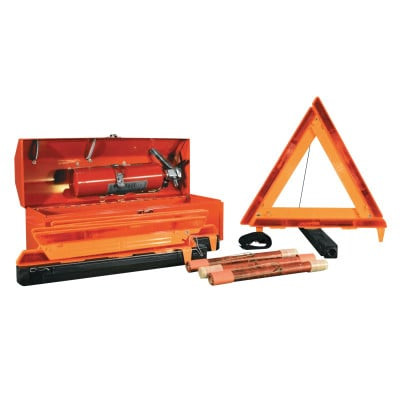 Fleet Safety Kit with Fire Extinguisher, Metal Case - PCG Safety