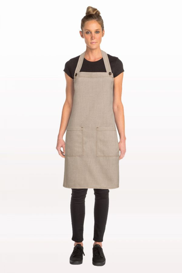 Aprons - Bib Aprons - UniformsAndLinens