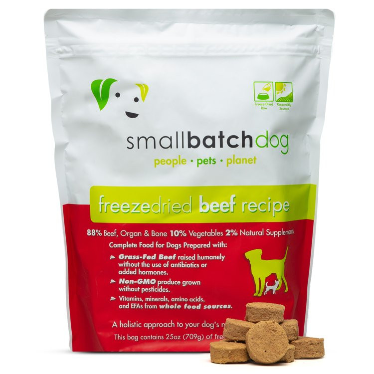 Small Batch Freeze Dried Beef Dog Sliders | Dog Shop Raw Dog Food ...
