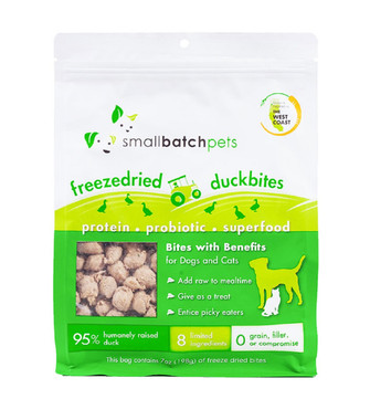 Small Batch Freeze Dried Duck Treats | Dog & Cat Shop Treats Freeze ...