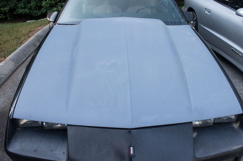 82-92 Camaro "Sunoco" Style Hood - Hawks Third Generation