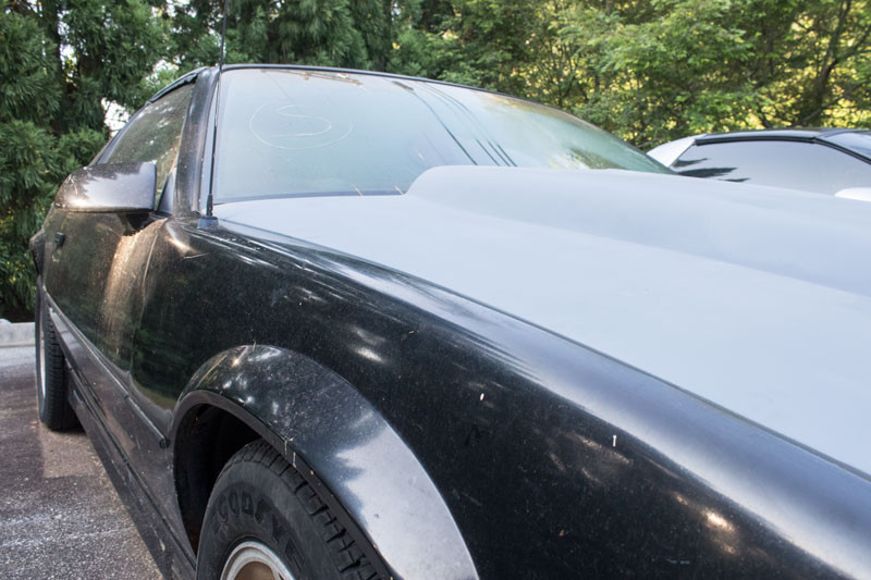 82-92 Camaro "Sunoco" Style Hood - Hawks Third Generation