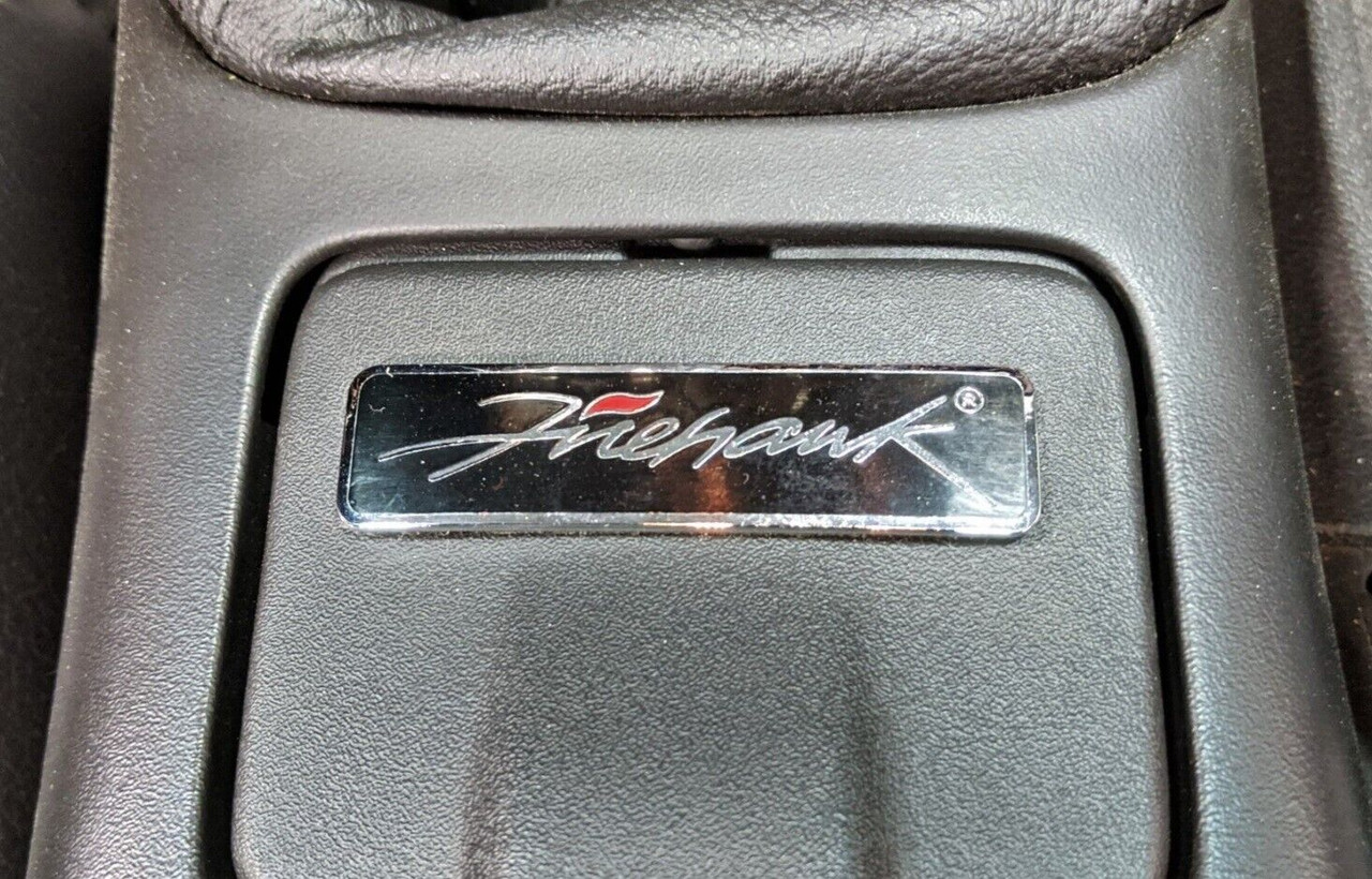 1998-2002 Firehawk SLP Console Metal Emblem Plaque - Hawks Third Generation
