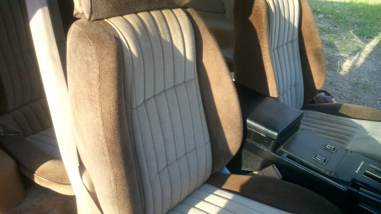 82-84 Firebird Trans Am Seat Upholstery Kit, New Replacement (7 Pleats ...