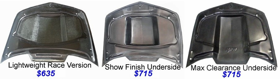 2010-15 Camaro Fiberglass Sunoco 4" Bolt On Hood Lightweight Race, VFN ...