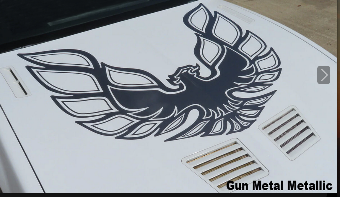 1985-1992 Trans Am 70's Style Hood Bird - Hawks Third Generation