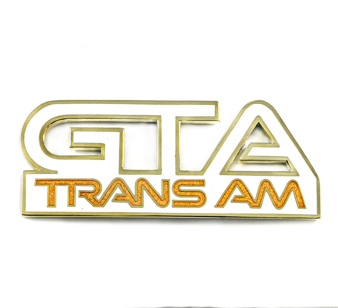 87-92 Trans Am GTA Side Fender Emblem, White - Hawks Third Generation