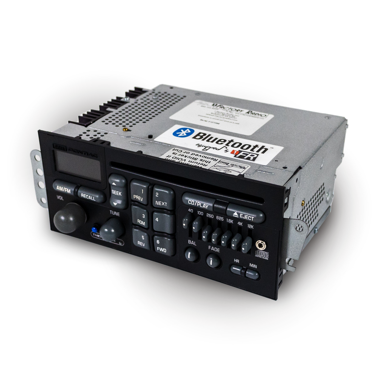96-02 Firebird AM/FM CD Radio with Aux on Pigtail & Bluetooth 09390772 ...