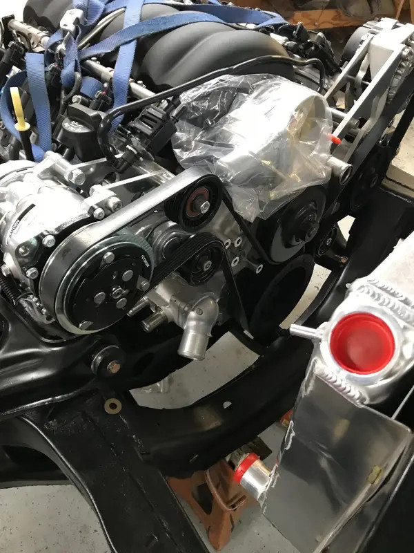 LS HIGH MOUNT ACCESSORY DRIVE - CORVETTE (ALT,PS,A/C), LSX CONCEPTS ...