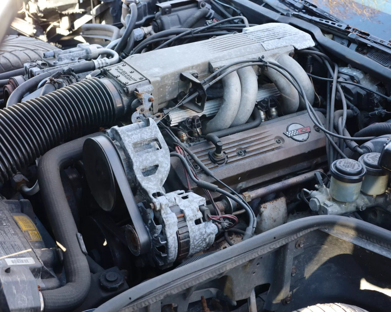 1990 Corvette 5.7L 350 TPI Tuned Port Engine 6-Speed ZF Manual Trans ...