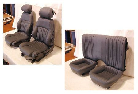 96-97 Trans Am Seat Upholstery Kit Hampton Vinyl Leather Like, Fronts ...
