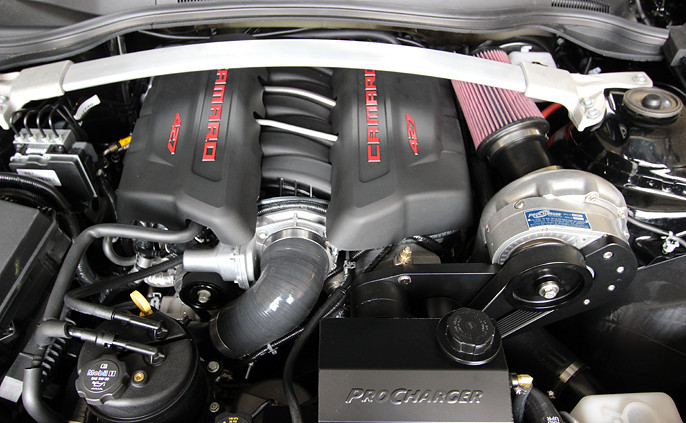 2014-2015 Camaro Z28 LS7 V8 Stage II Intercooled System with P-1SC-1 ...