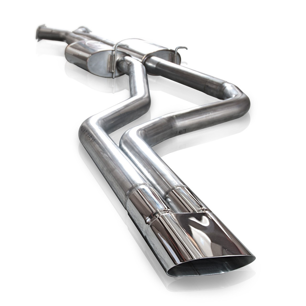 2004 Pontiac GTO Catback Exhaust: Turbo Chambered Slash Cut, Stainless ...
